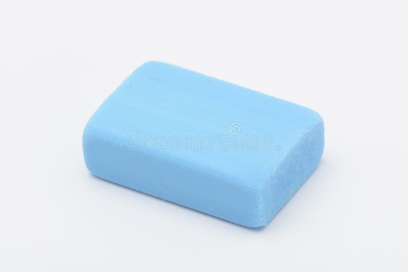 Eraser stock photo. Image of gums, blue, rubber, tool - 184830880