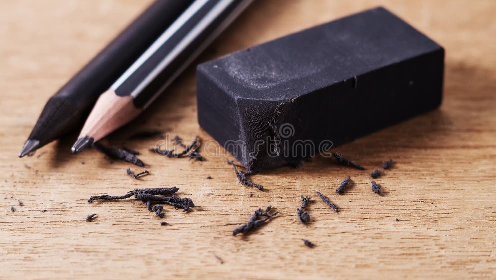 Eraser and Error Mistake Concept Stock Photo - Image of business ...