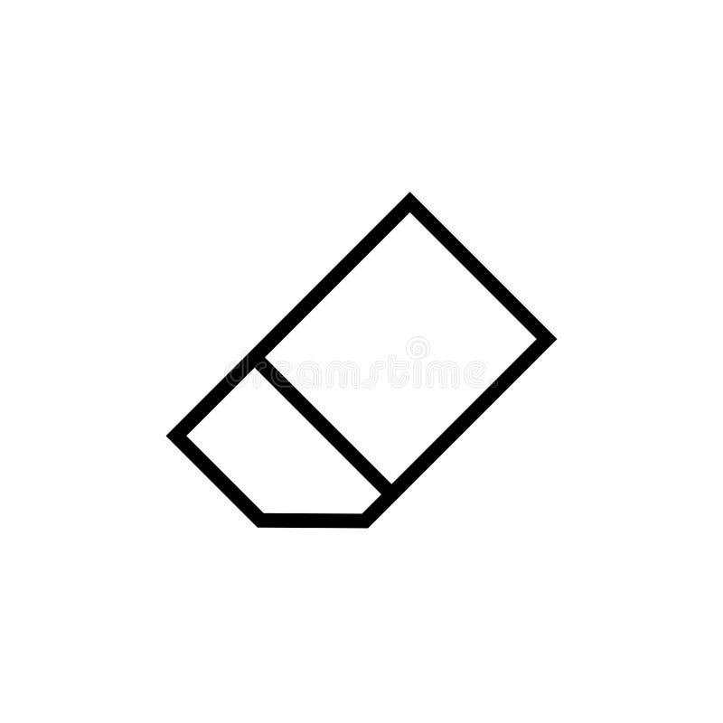Eraser Icon Design Vector Template Stock Vector - Illustration of ...