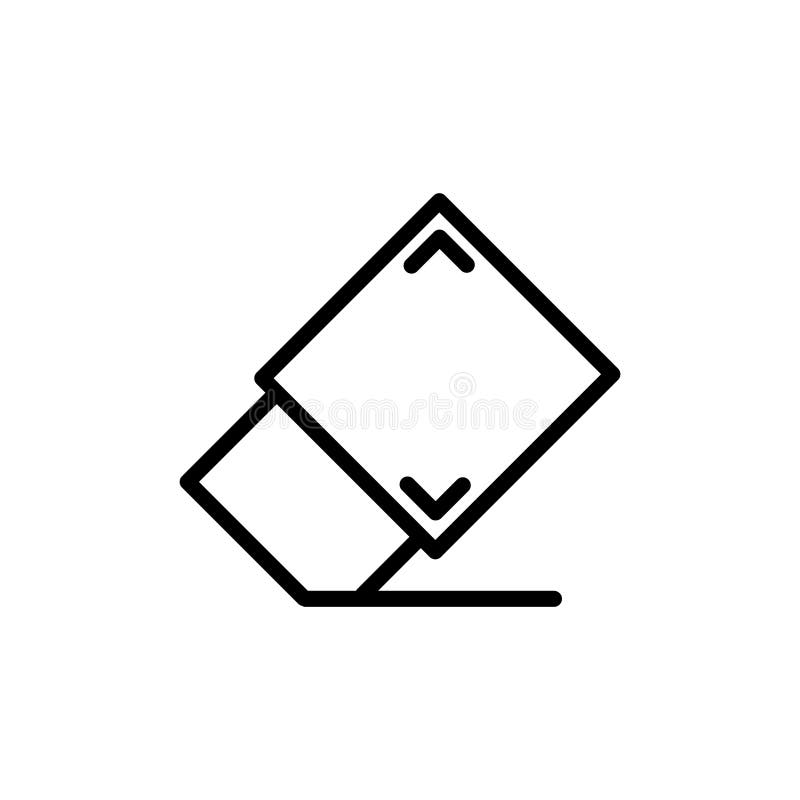 Eraser Icon Design Vector Template Stock Vector - Illustration of ...