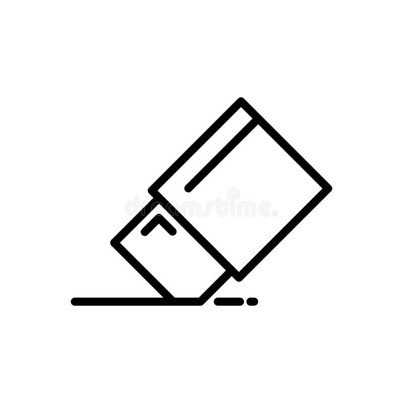 Eraser Icon Design Vector Template Stock Vector - Illustration of ...