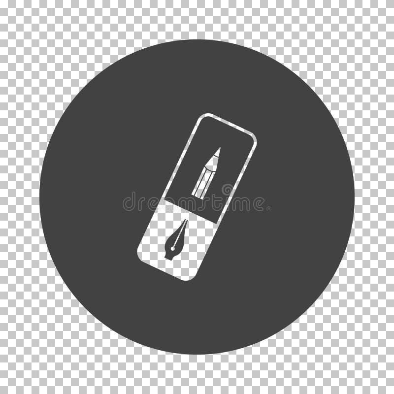 Eraser icon stock vector. Illustration of erase, paint - 144975717