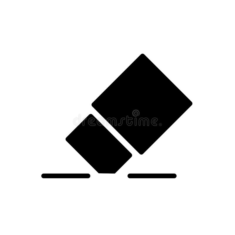 Eraser Icon Design Vector Template Stock Vector - Illustration of erase ...