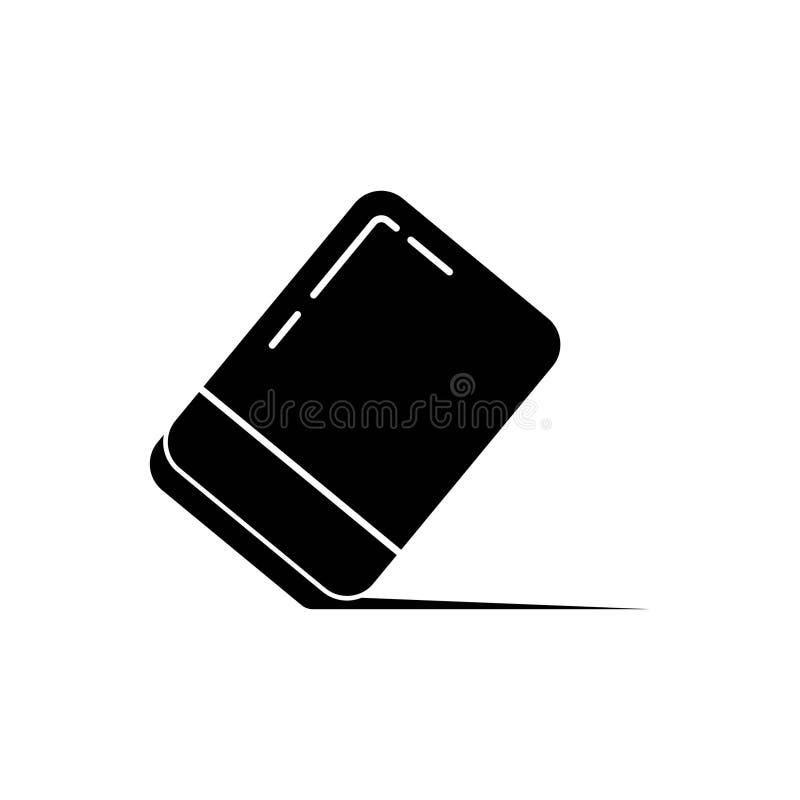 Eraser Icon Vector Template Design Stock Illustration - Illustration of ...
