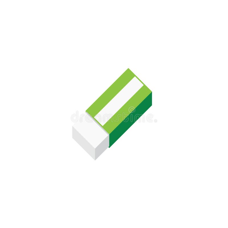 Eraser stock vector. Illustration of erase, design, logo - 303963361