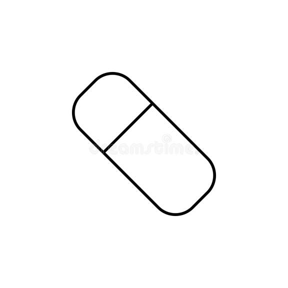 Eraser Outline Icon. Simple Vector for UI and UX, Website or Mobile ...