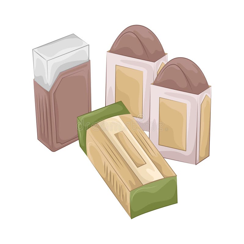 An Eraser that Can Erase Pencil Marks on Paper Gently, Flat Vector ...