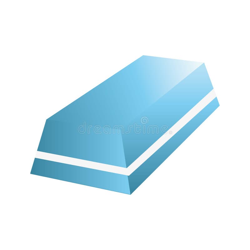 Eraser rubber tool stock vector. Illustration of drawing - 80781869