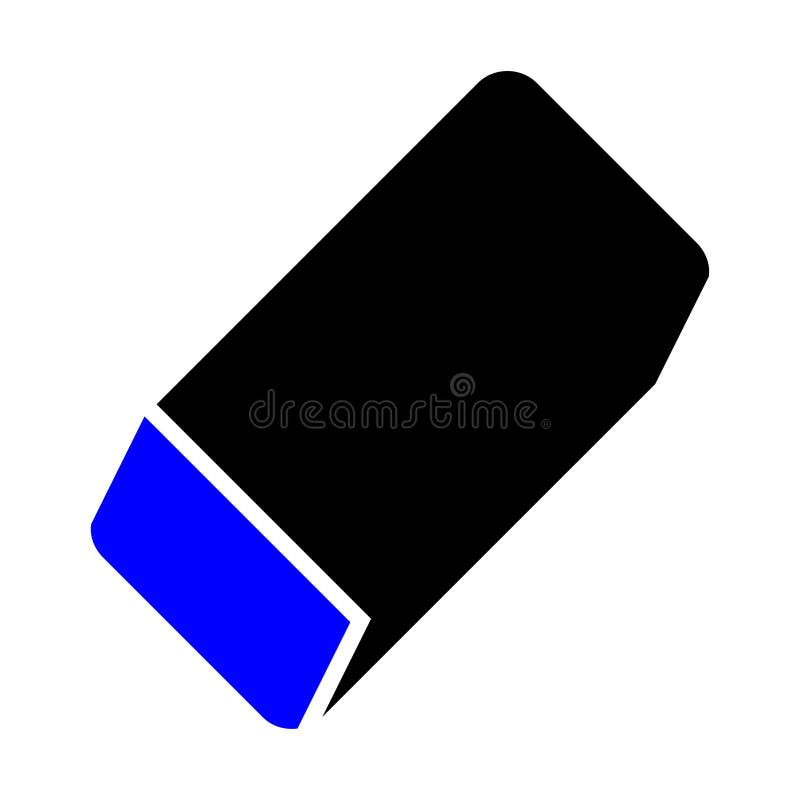 Eraser Tool Icon stock vector. Illustration of design - 250343157