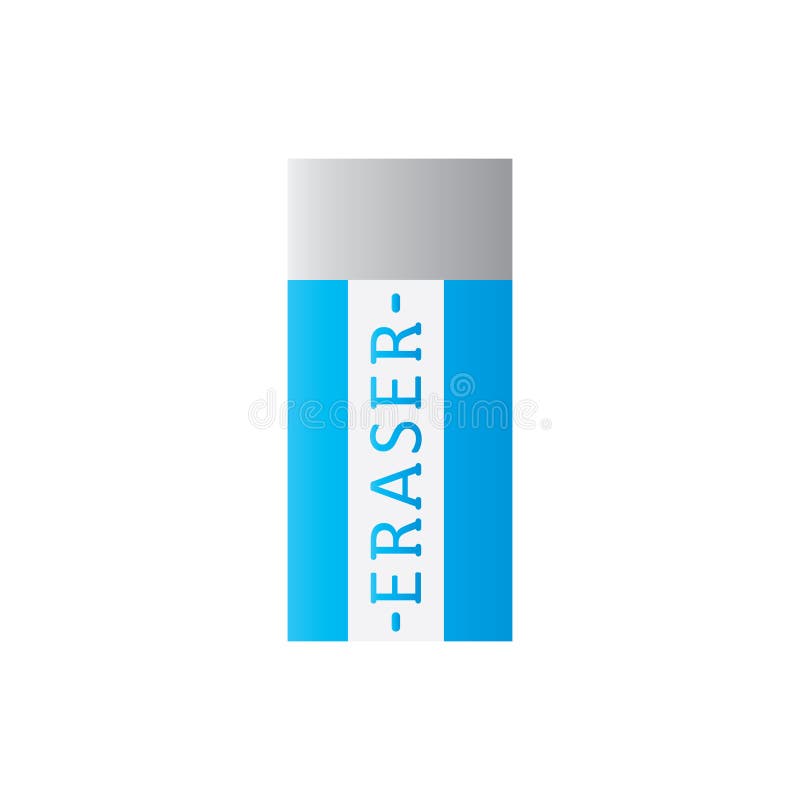 Eraser. Vector Illustration Decorative Design Stock Vector ...