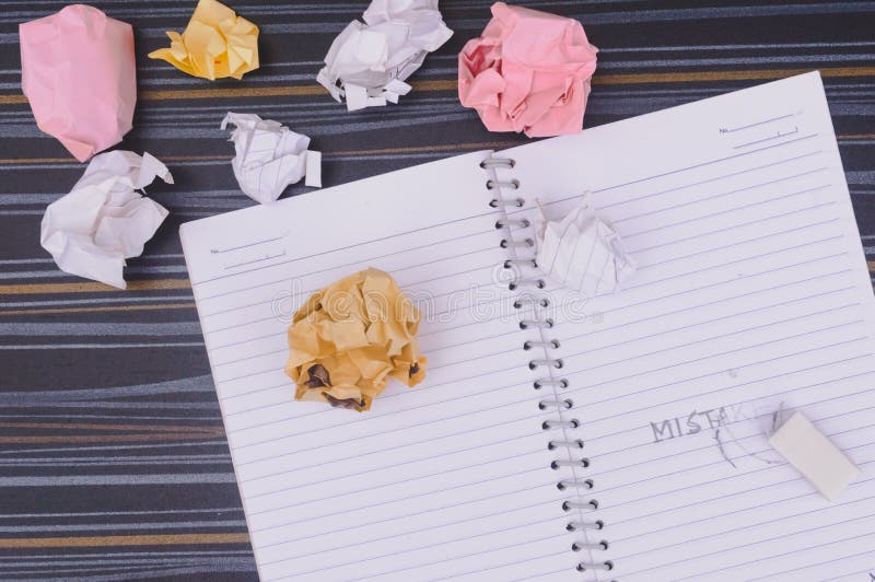 Erasing a mistake. stock image. Image of formula, erase - 10619955