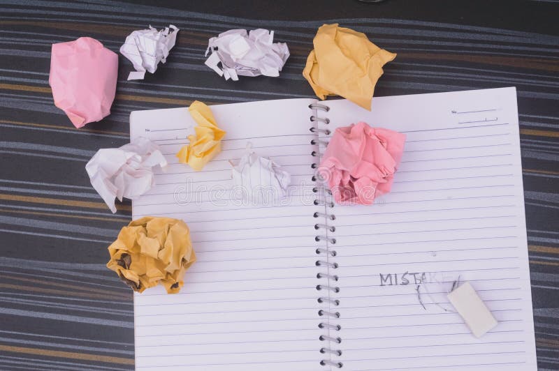 Erasing a mistake. stock image. Image of formula, erase - 10619955