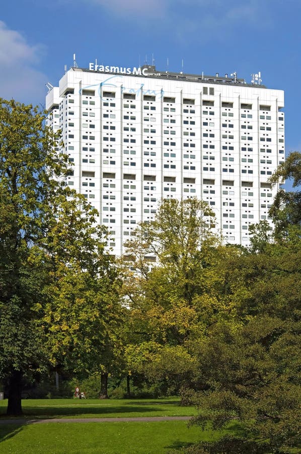 Erasmus Hospital Rotterdam Een Groot Medisch Centrum Redactionele Foto ...