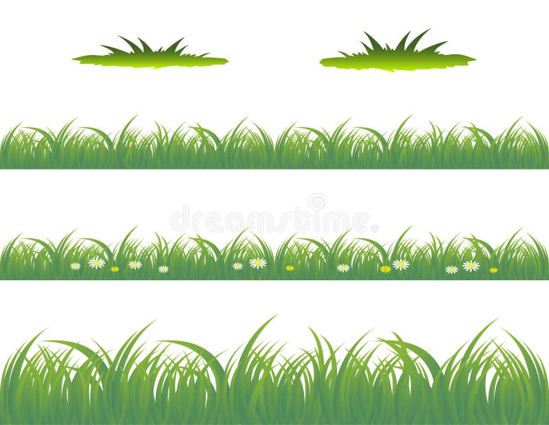 Erba illustrazione vettoriale. Illustrazione di paesaggio - 9384188