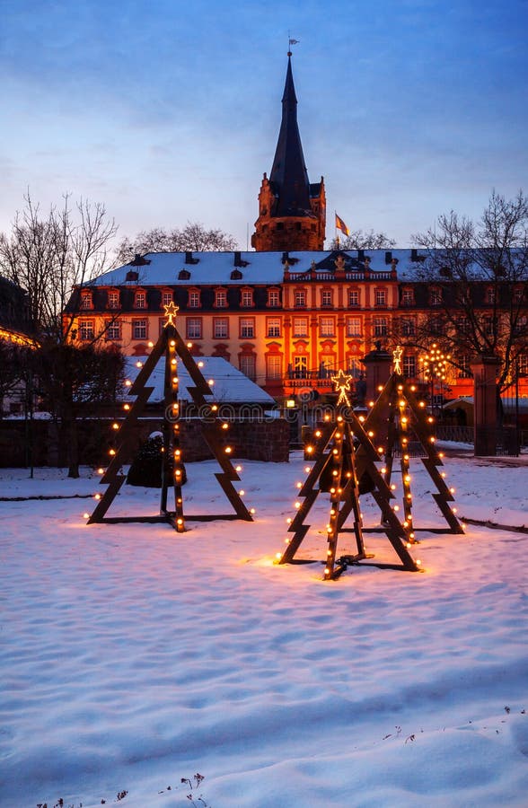 Erbach, Germany stock photo. Image of odenwald, lighting - 61081328