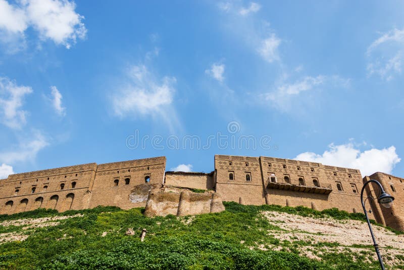 Erbil Citadel, Iraq stock image. Image of summern, summer - 209621835