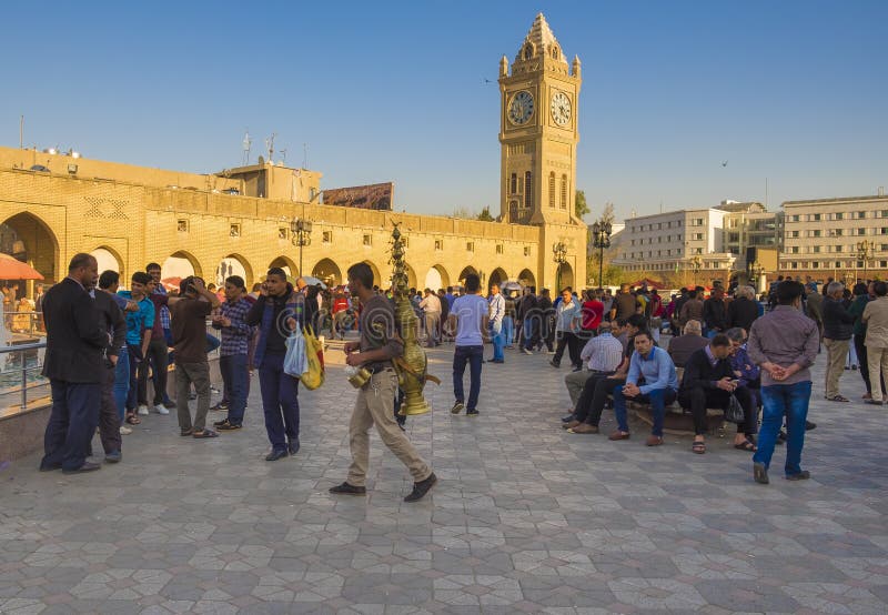 Erbil, Irak obraz editorial. Obraz złożonej z fort, dojrzały - 68074820