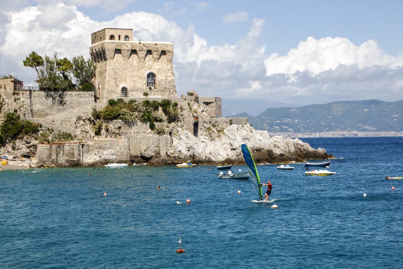 Erchie tower editorial stock photo. Image of saracenic - 77955713