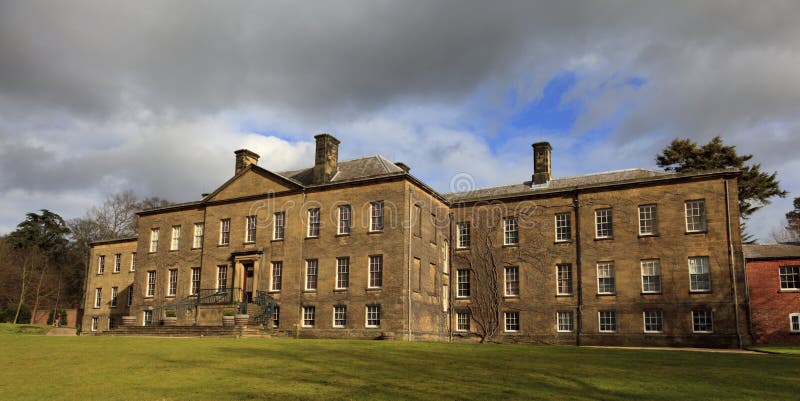 Erddig Hall stock photo. Image of landscape, wales, lawn - 26778260