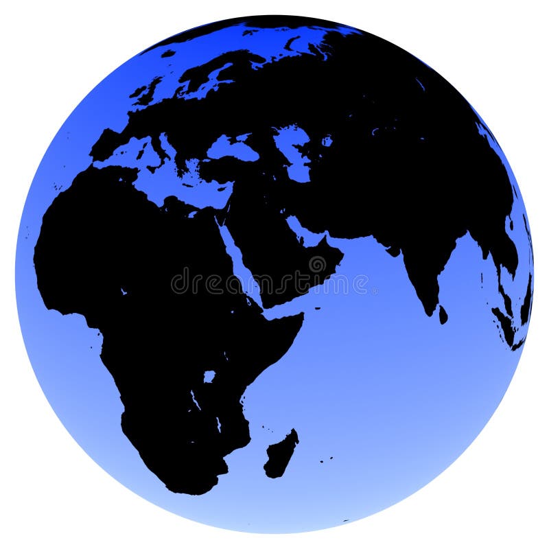 Erde-Kugel vektor abbildung. Illustration von kontinente - 330284