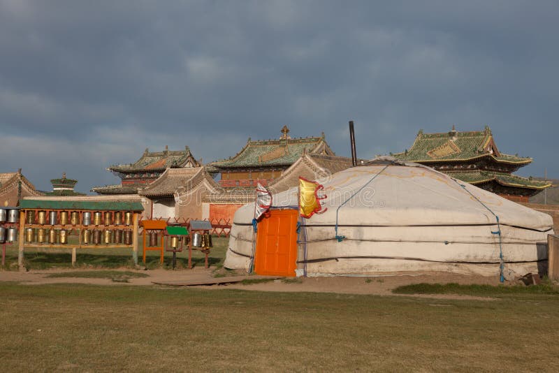 Erdene Zu stock photo. Image of structure, asia, monastery - 64902894