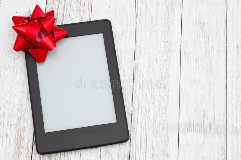Ereader Gift Bow Old Weathered Table Stock Photos - Free & Royalty-Free ...