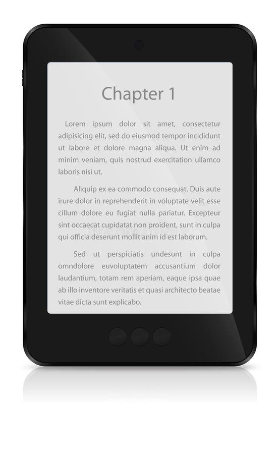 EReader Tablet computer stock vector. Illustration of fashion - 28163143