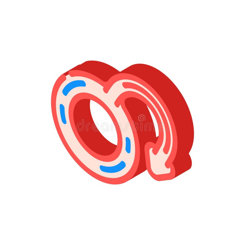 Erectile Dysfunction Urology Isometric Icon Vector Illustration Stock ...