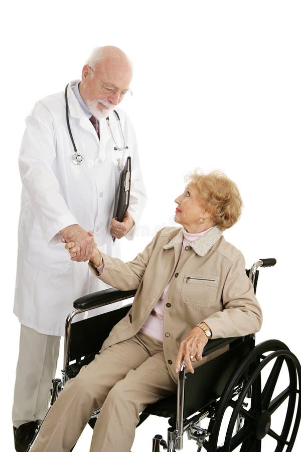 Erfolgreiche ärztliche Behandlung Stockfoto - Bild von verletzung ...