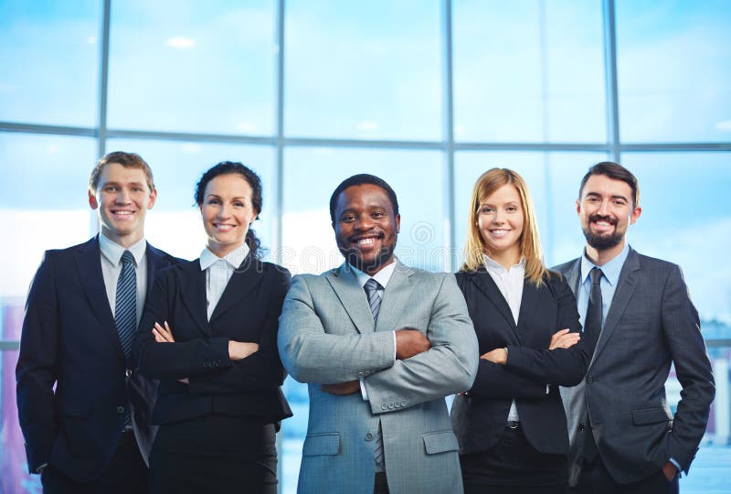 Erfolgreiche Angestellte stockfoto. Bild von erwachsener - 59538898