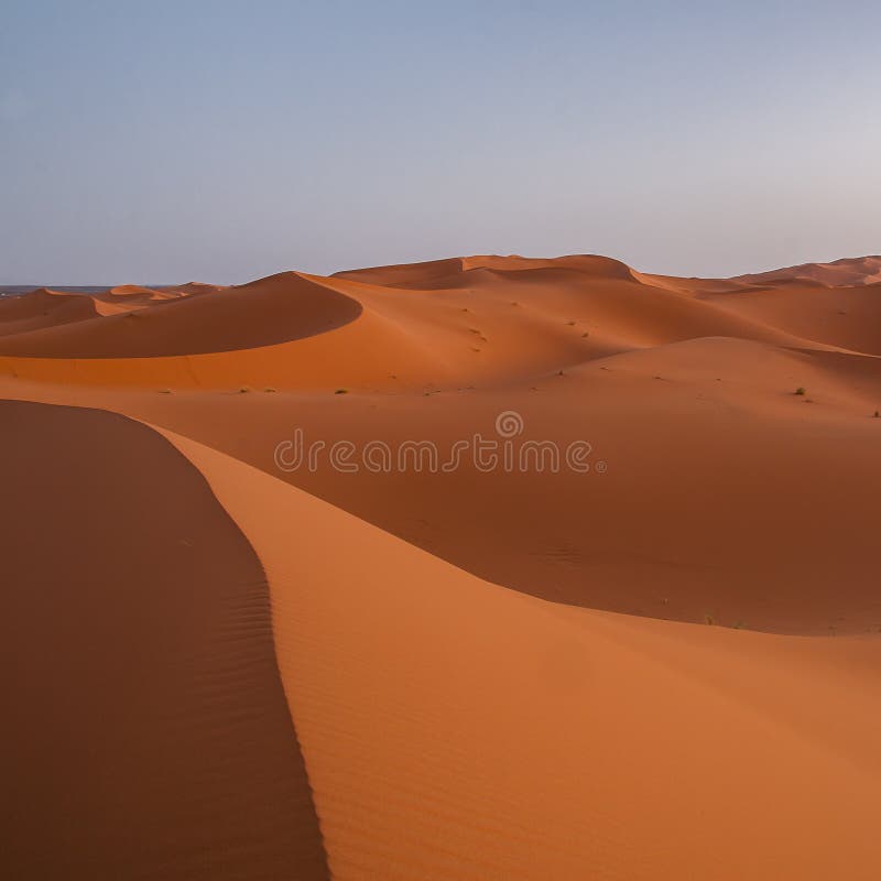 Erg Chebbi in Morocco stock image. Image of chebbi, path - 67031943