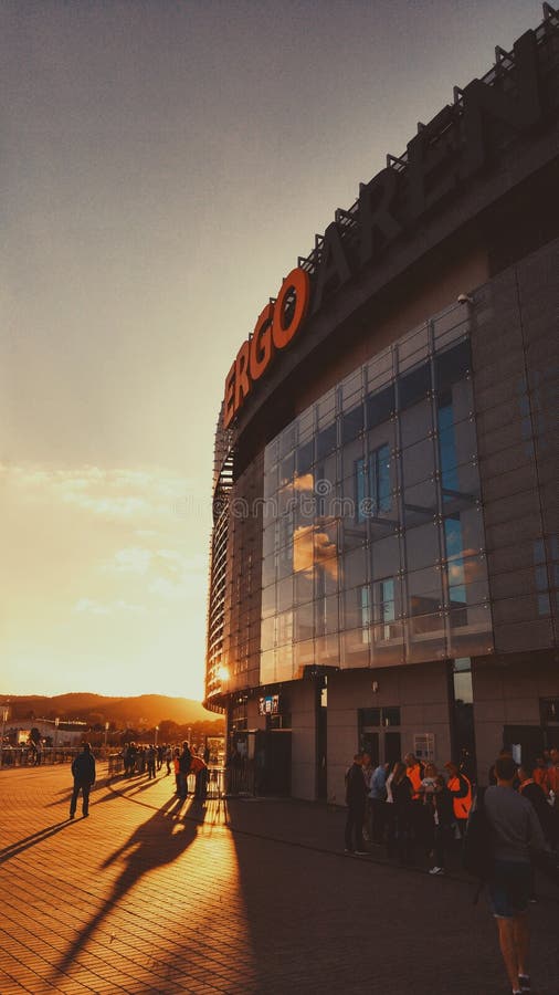 Ergo Arena in Gdansk, Poland Editorial Photography - Image of night ...