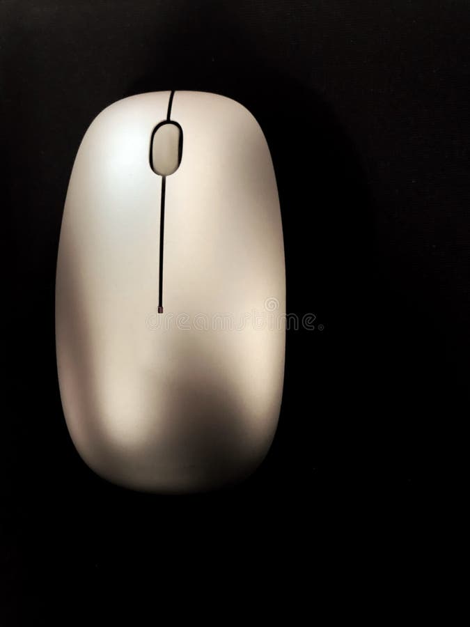 An Ergonomic Computer Mouse with Copy Space Stock Image - Image of ...