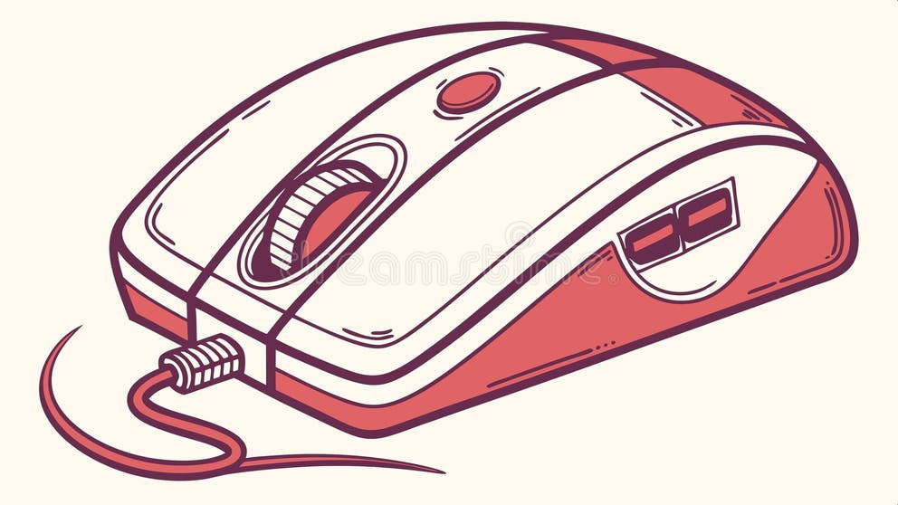 Ergonomic Computer Mouse, Tech Accessory for Desktop and Laptop Use ...