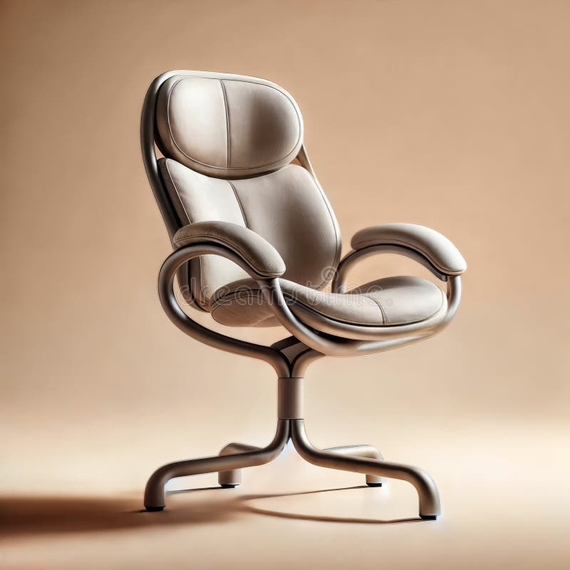 Supportive Office Chair for Long Hours of Comfortable Work, Generative ...