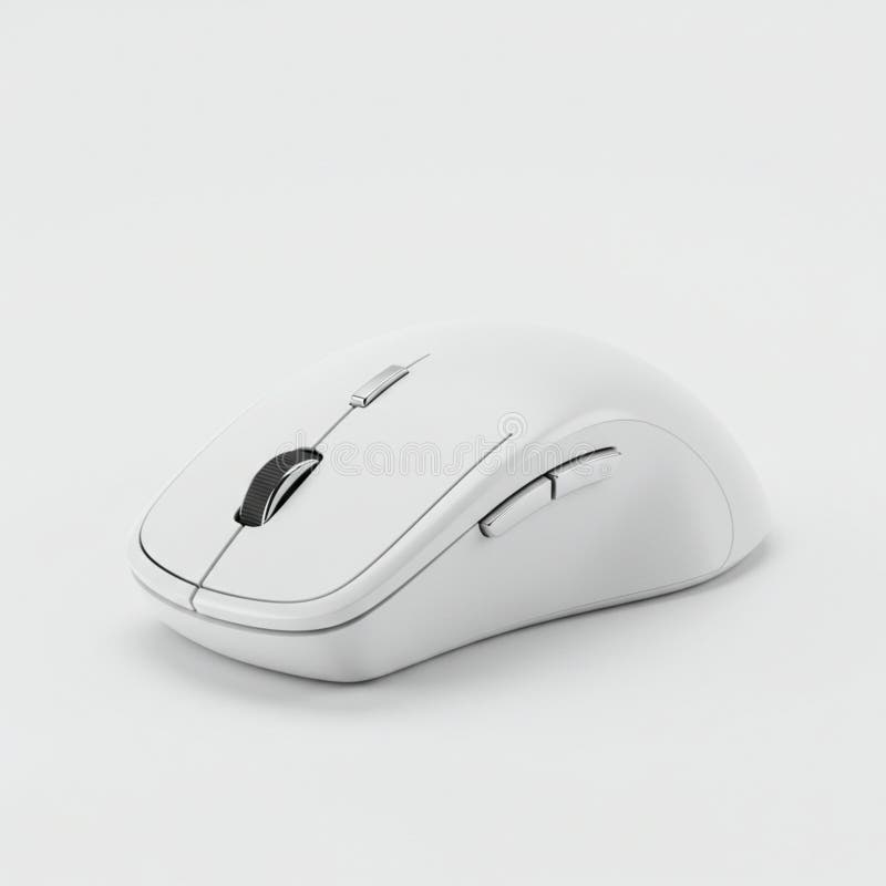 Ergonomic Wireless Mouse on a Desk – Technology and Productivity ...