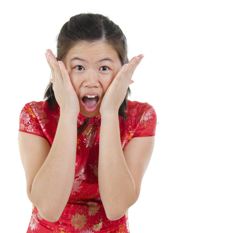 Erhalten Sie entsetzt stockbild. Bild von feiern, aufregung - 25832941