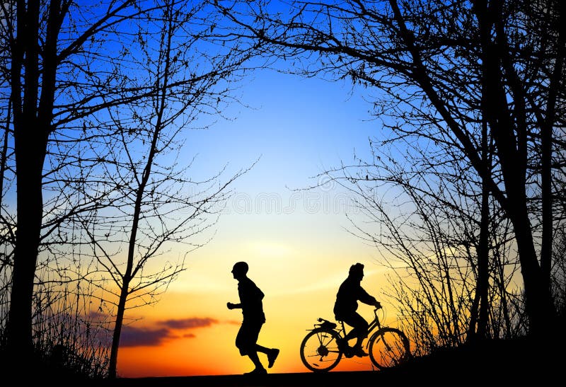 Erholung stockbild. Bild von fahrrad, abenteuer, karosserie - 16382813