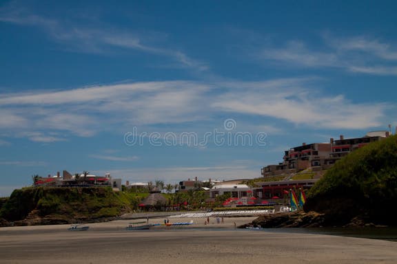 Erholungsort De Cameron in Mompiche, Esmeraldas, Ecuador Redaktionelles ...