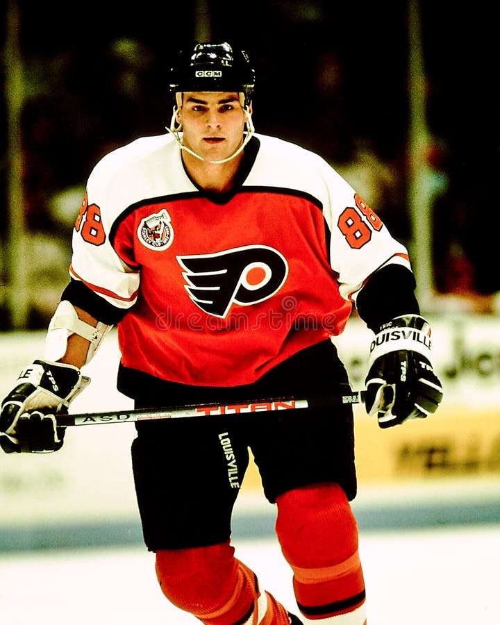 Eric Lindros Philadelphia-Superstar Redaktionelles Foto - Bild von ...