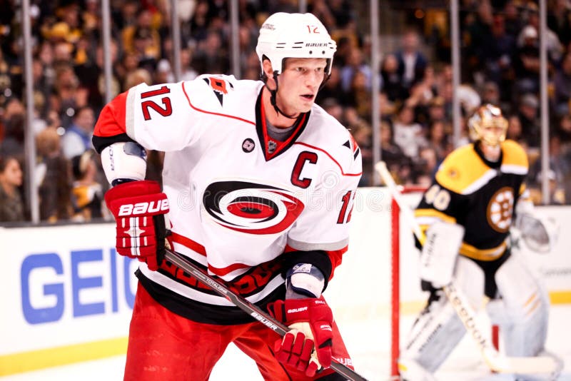Eric Staal Carolina Hurricanes Editorial Photo - Image of bauer ...
