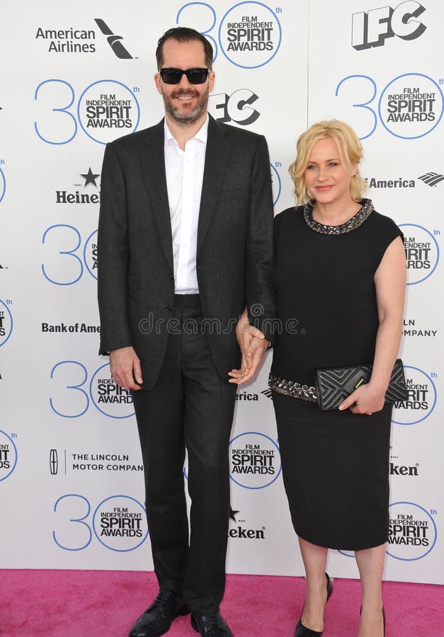 Eric White Y Patricia Arquette Imagen de archivo editorial - Imagen de ...