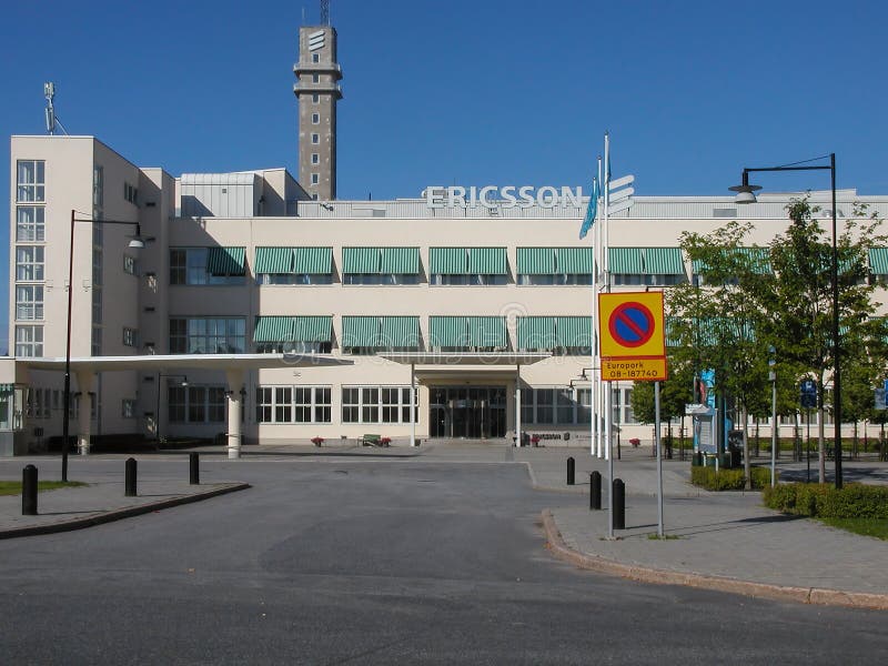 Ericsson Headquarters in Kista Editorial Photography - Image of city ...