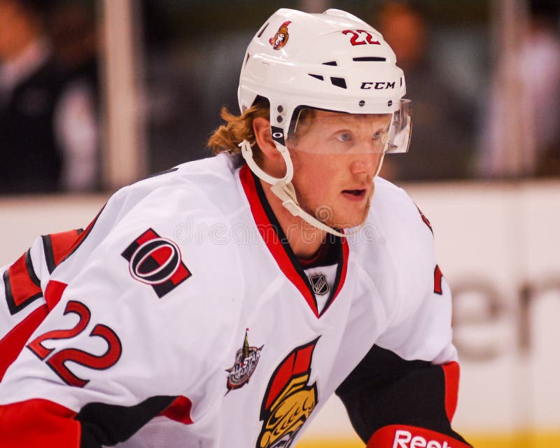 Erik Condra, Ottawa Senators Editorial Stock Image - Image of players ...