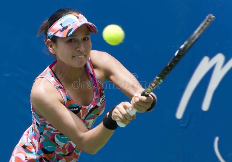 Erika Sema Japanese Tennis Player Editorial Photography - Image of game ...