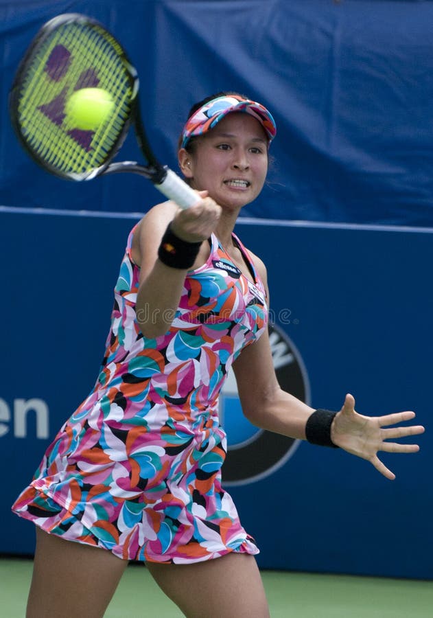 Erika Sema Japanese Tennis Player Editorial Photography - Image of game ...