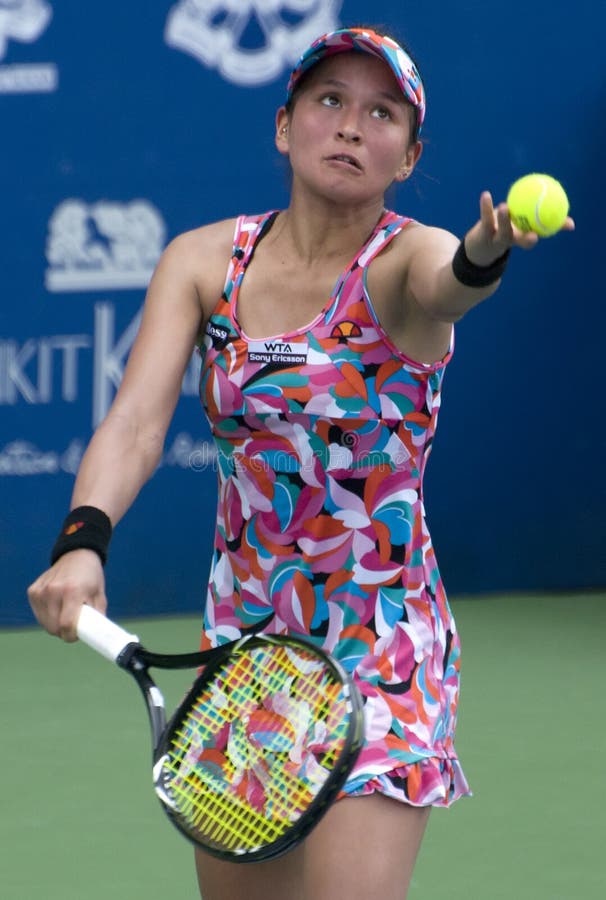 Erika Sema Japanese Tennis Player Editorial Photography - Image of game ...