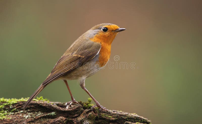 Erithacus Rubecula, European Robin Stock Image - Image of ornithologist ...