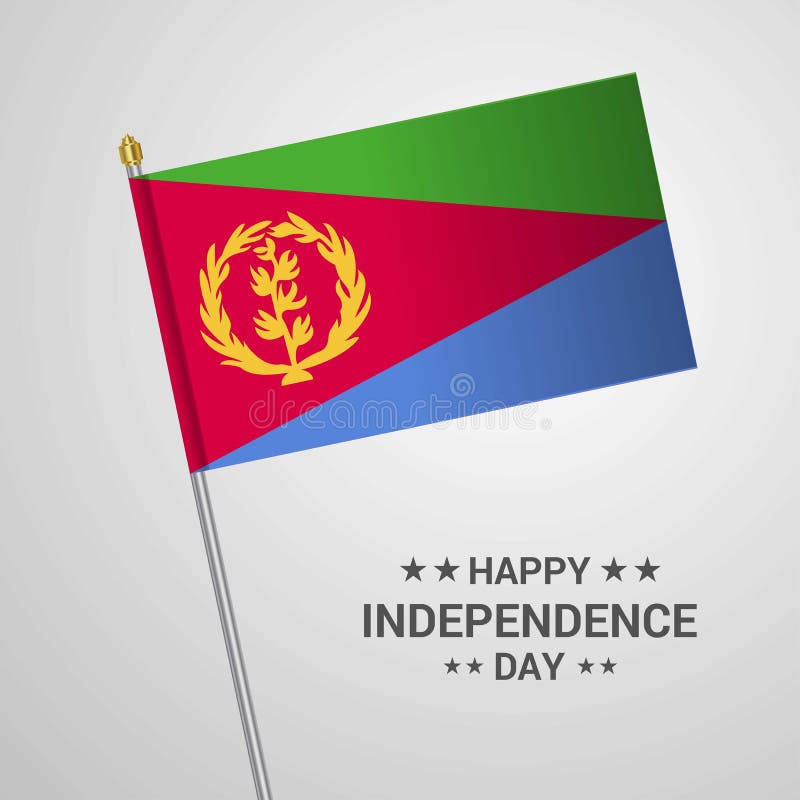 Eritrea Independence Day Typographic Design with Flag Vector Stock ... Eritrea Independence Day Typographic Design with Flag Vector Stock ...