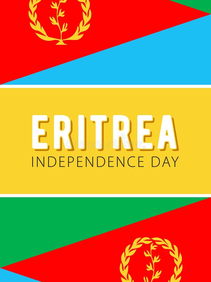 Eritrea Independence Day. stock illustration. Illustration of liberty ...